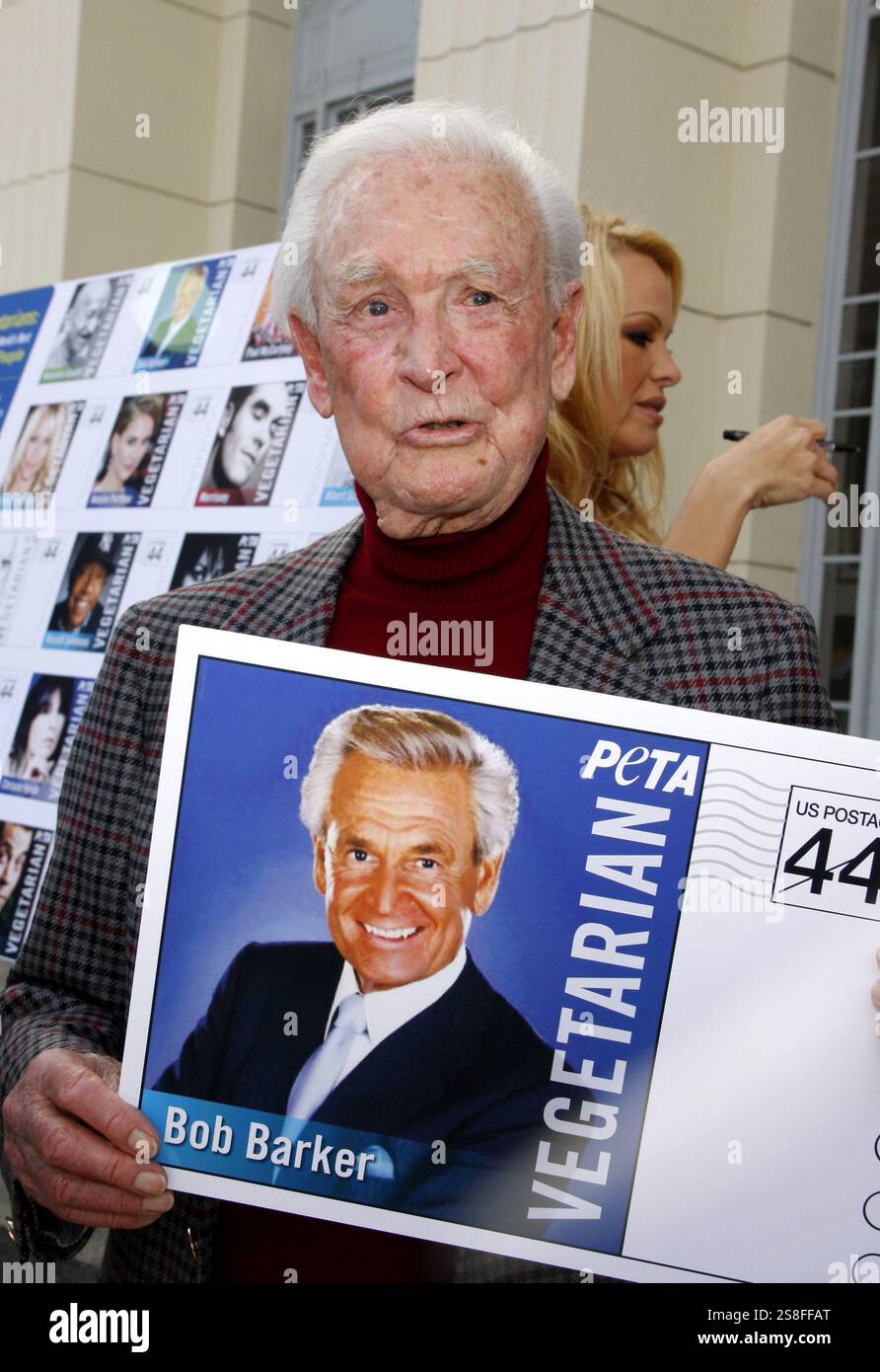 PETA Goes Postal: Pamela Anderson and Bob Barker Unveil Vegetarian ...