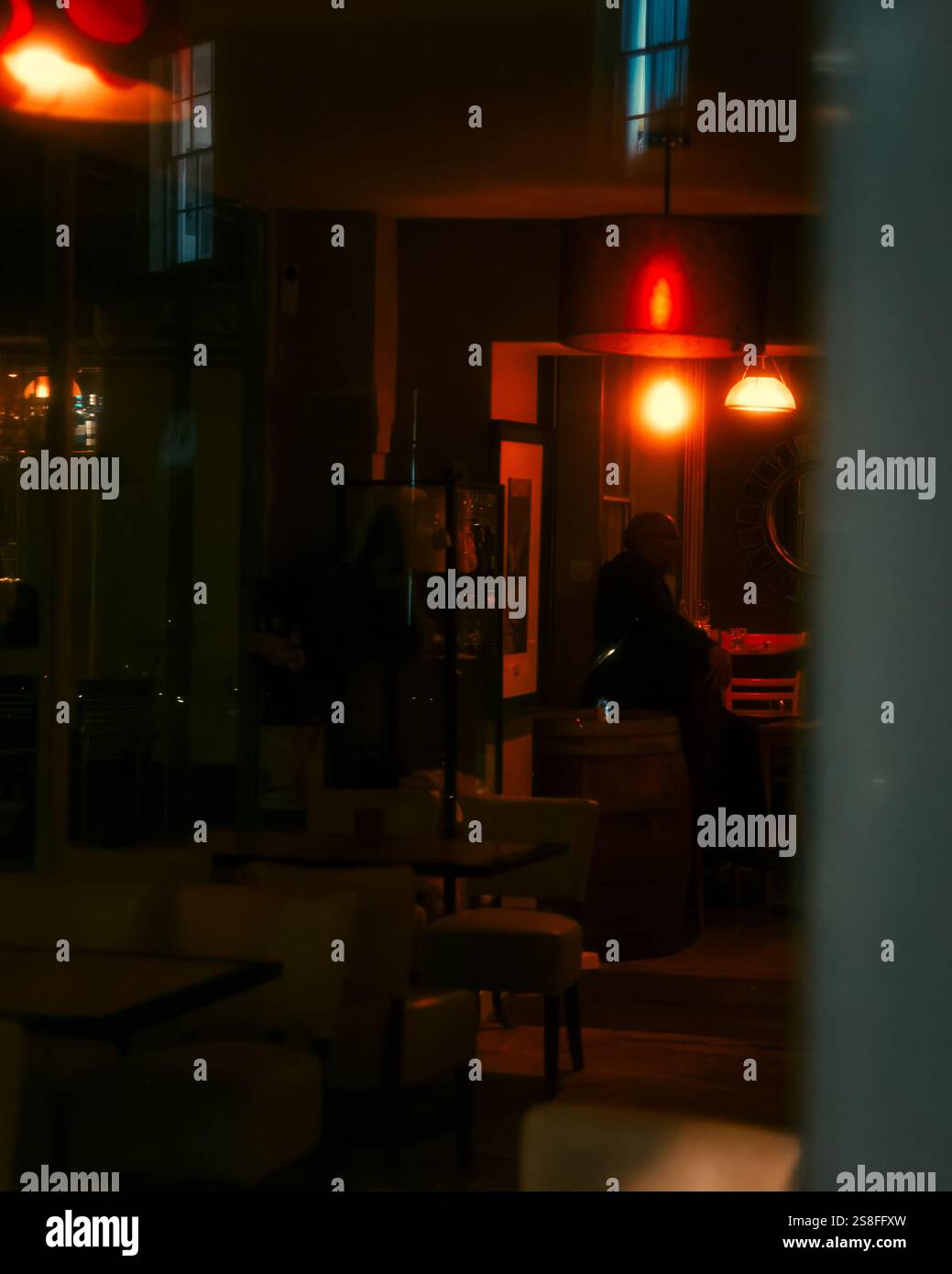 Warwick Night Walk Photography Stock Photo - Alamy