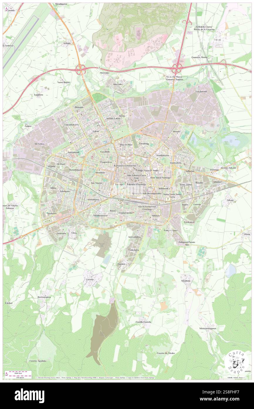 Florida Park, Araba / Álava, ES, Spain, Basque Country, N 42 50' 39 ...