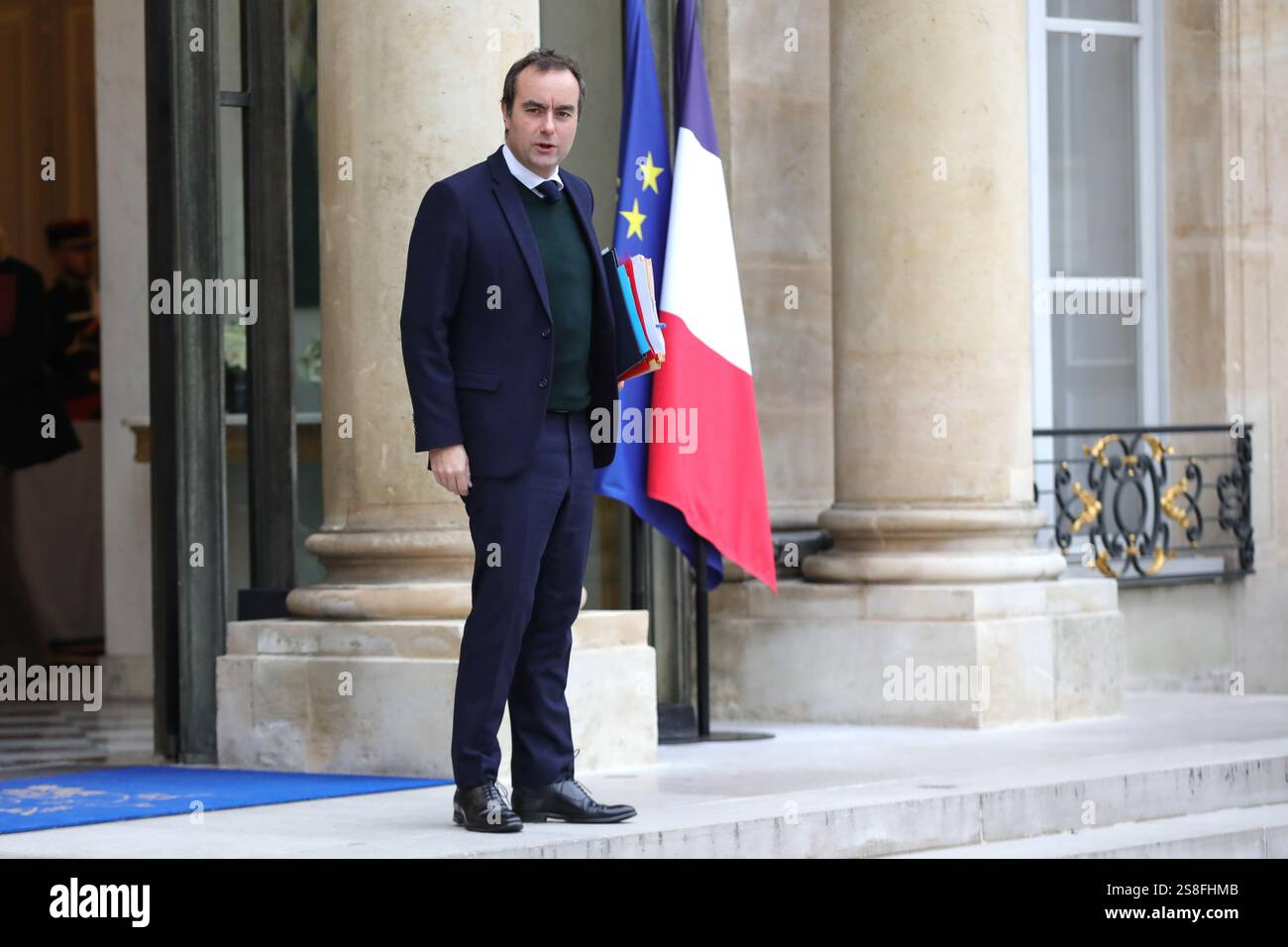 Paris, France on 22 january 2025, Sébastien Lecornu, minister of Armed ...