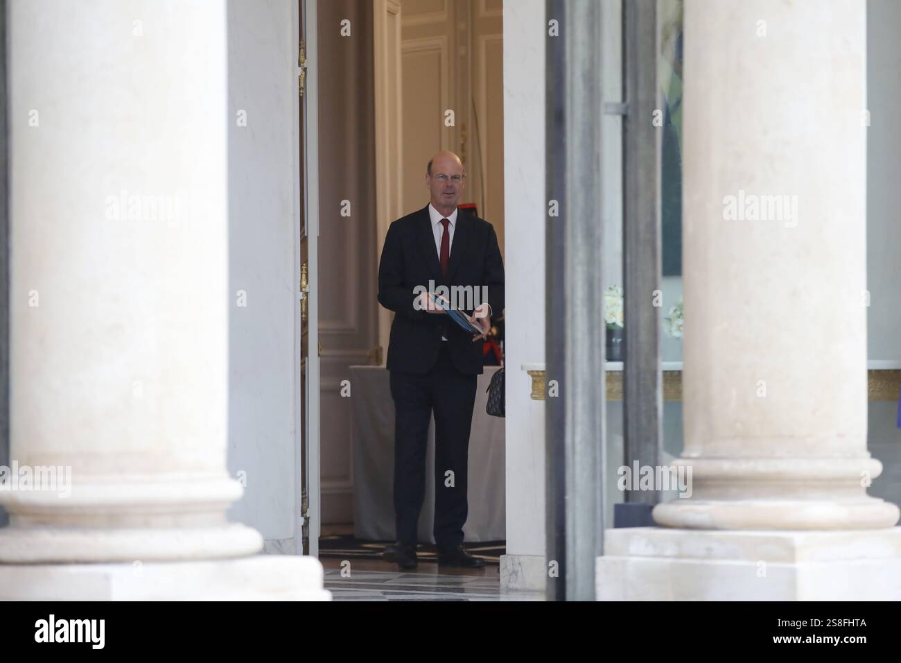 Paris, France on 22 january 2025, Eric Lombard, Minister of Economy ...