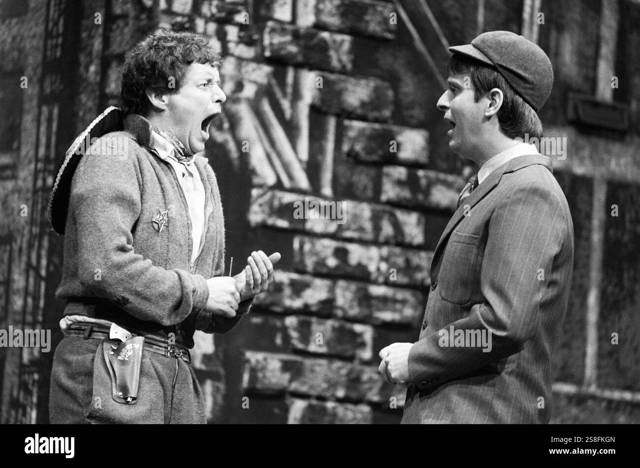 l-r: George Costigan (Mickey), Andrew C. Wadsworth (Eddie / Edward) in ...