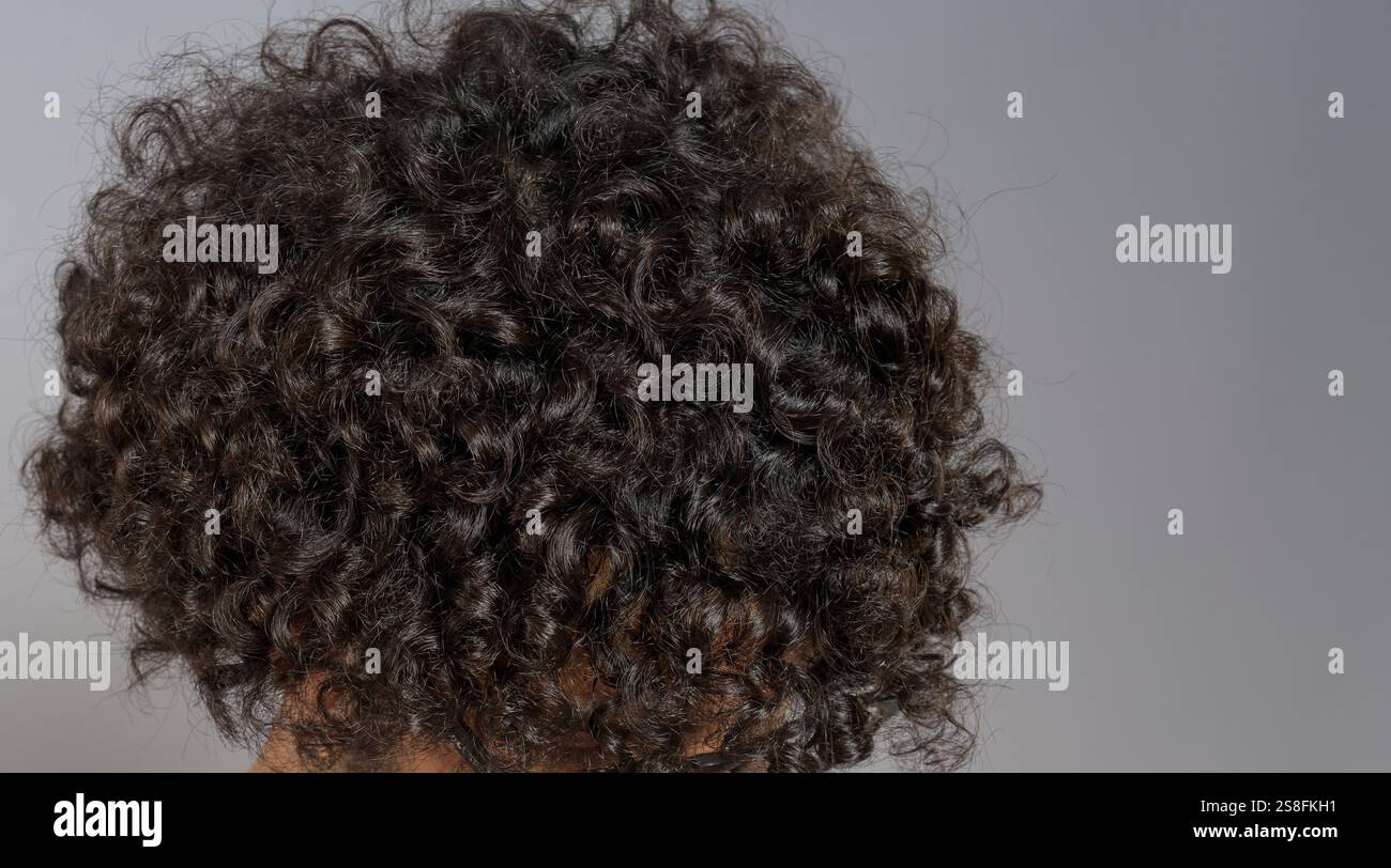 Back View of Man Hair Stock Photo - Alamy