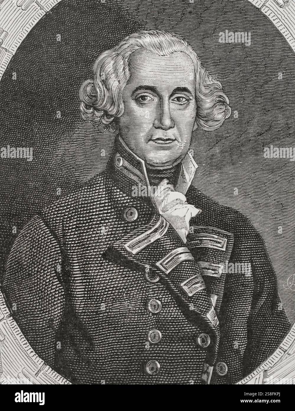 Richard Howe (1726-1799), 1st Earl of Howe. British naval officer who ...