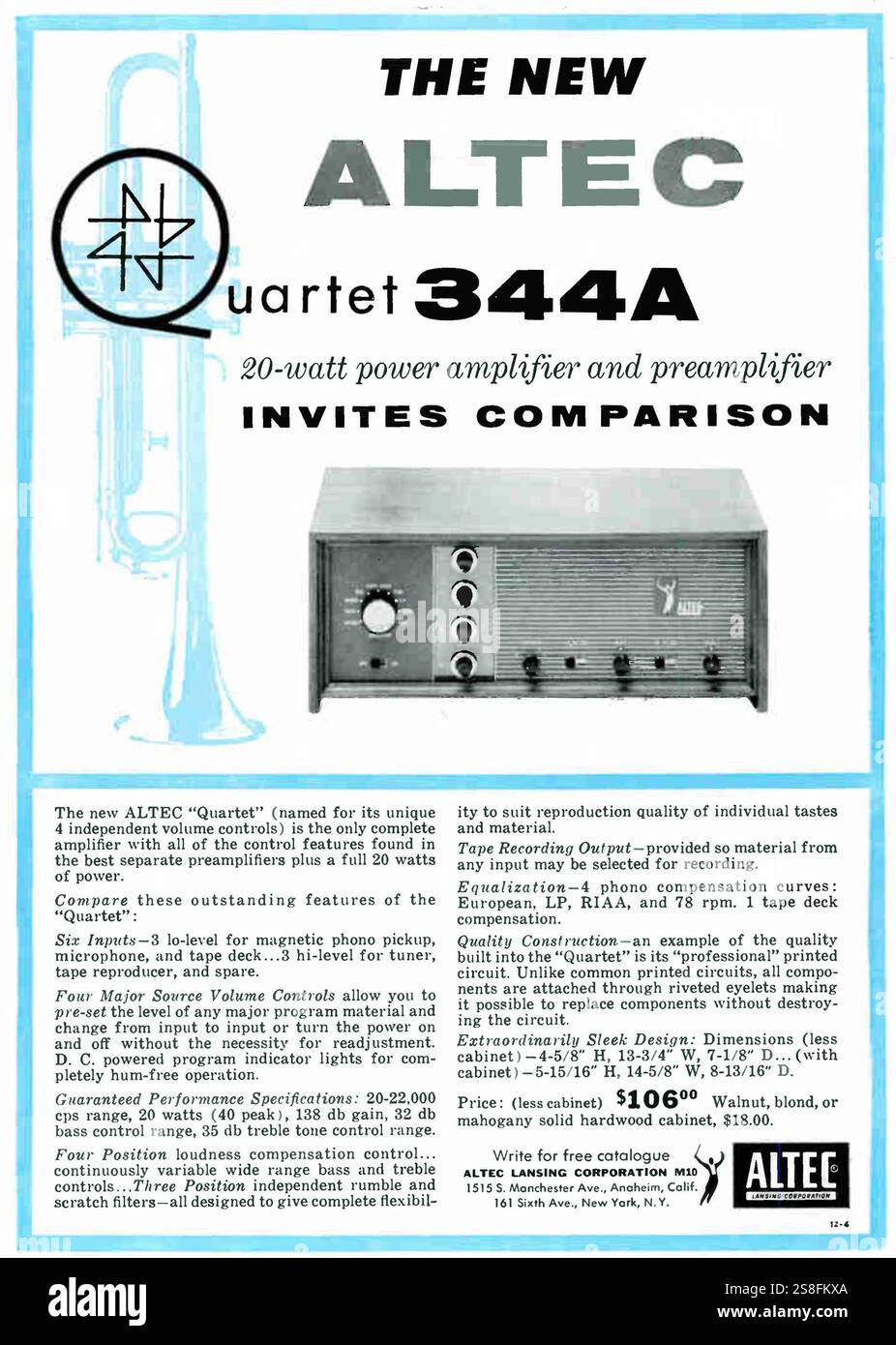 Pre amplifier hi-res stock photography and images - Alamy