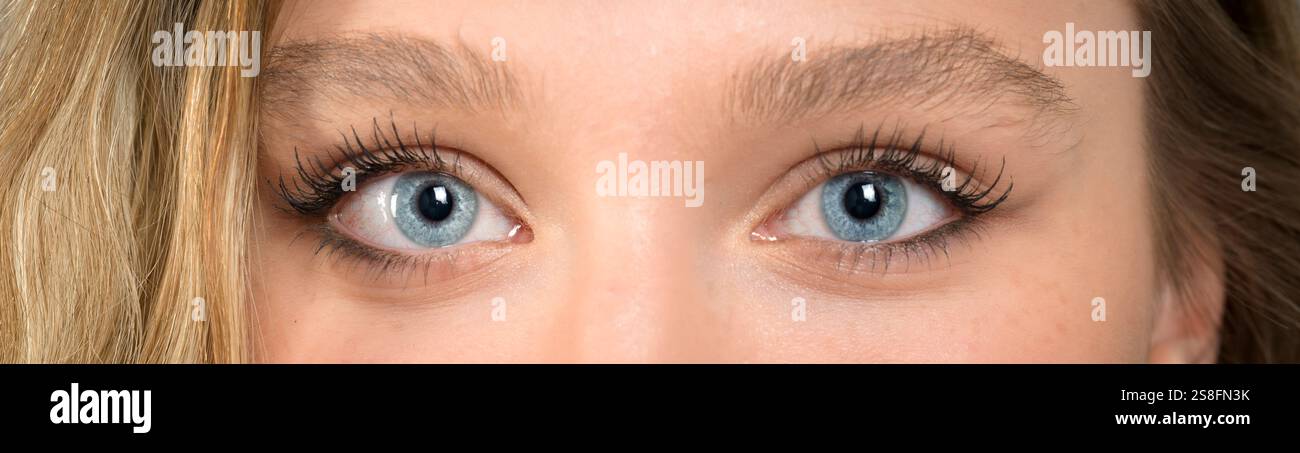 Close-Up of beautiful human eye Stock Photo - Alamy
