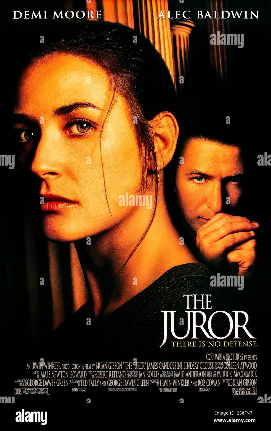 The Juror (1996) directed by Brian Gibson and starring Demi Moore, Alec ...