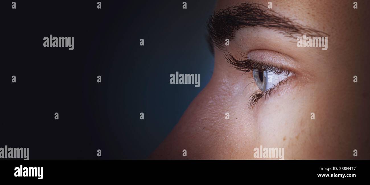 Human eye anatomy light hi-res stock photography and images - Alamy