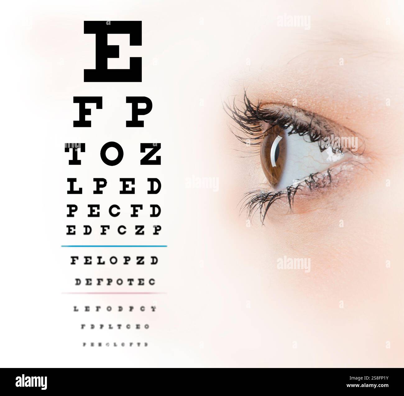 Human close up eye hi-res stock photography and images - Alamy
