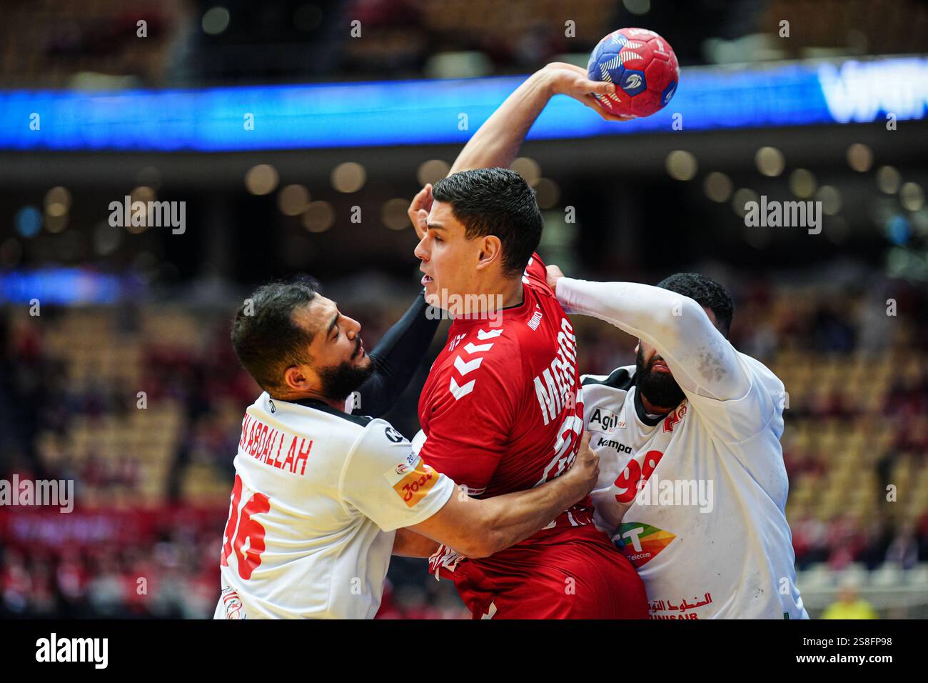Anouar Ben Abdallah (Tunesien, #96), Luka Maros (Schweiz, #20), Islem ...