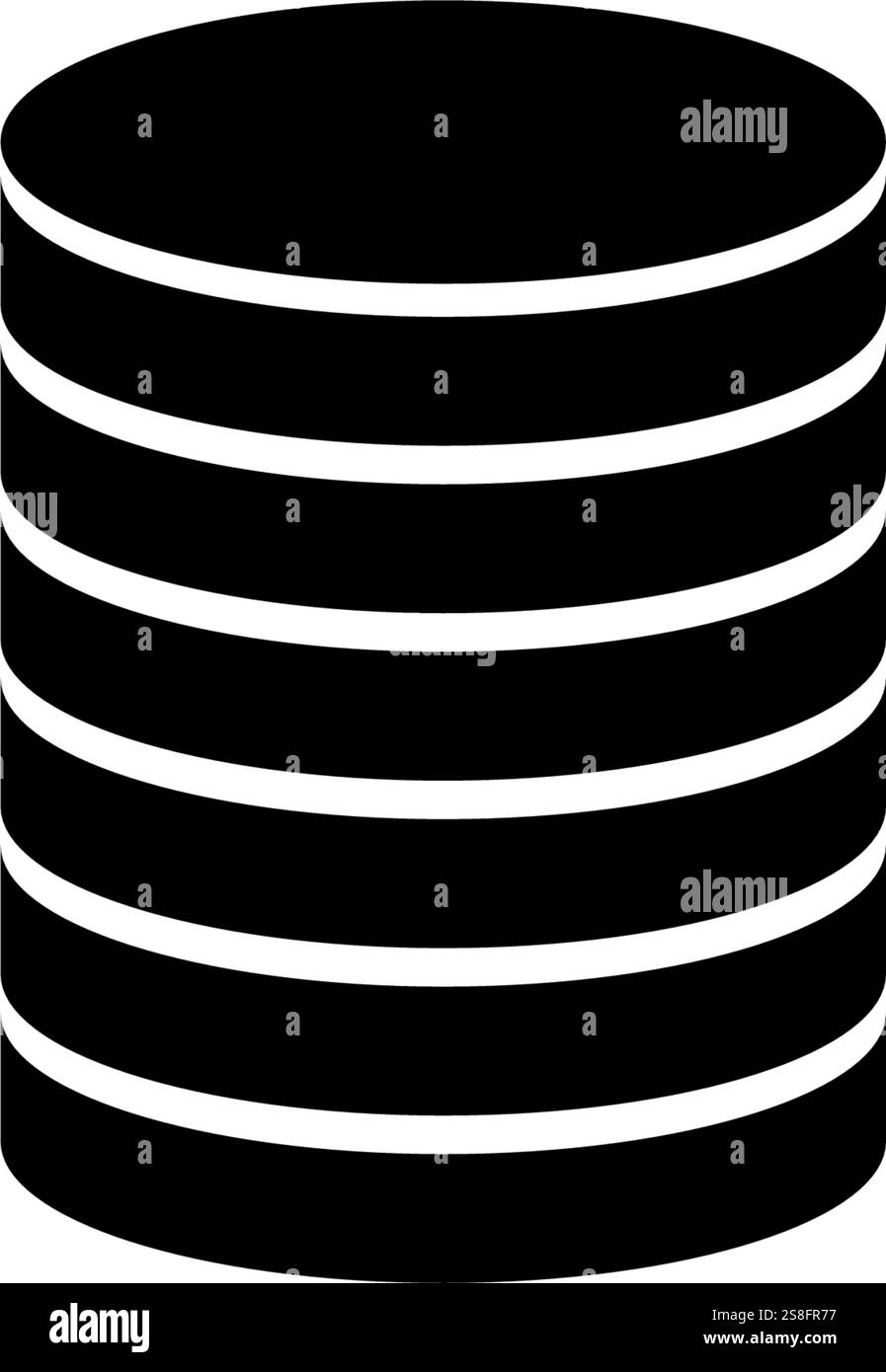 Sql query database icon Cut Out Stock Images & Pictures - Alamy