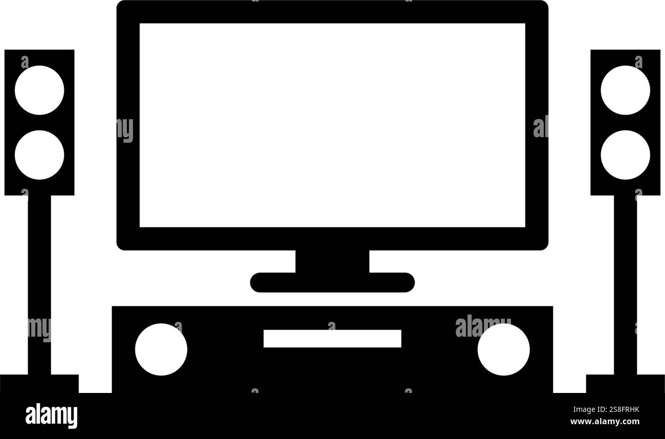 Home gaming system Stock Vector Images - Alamy