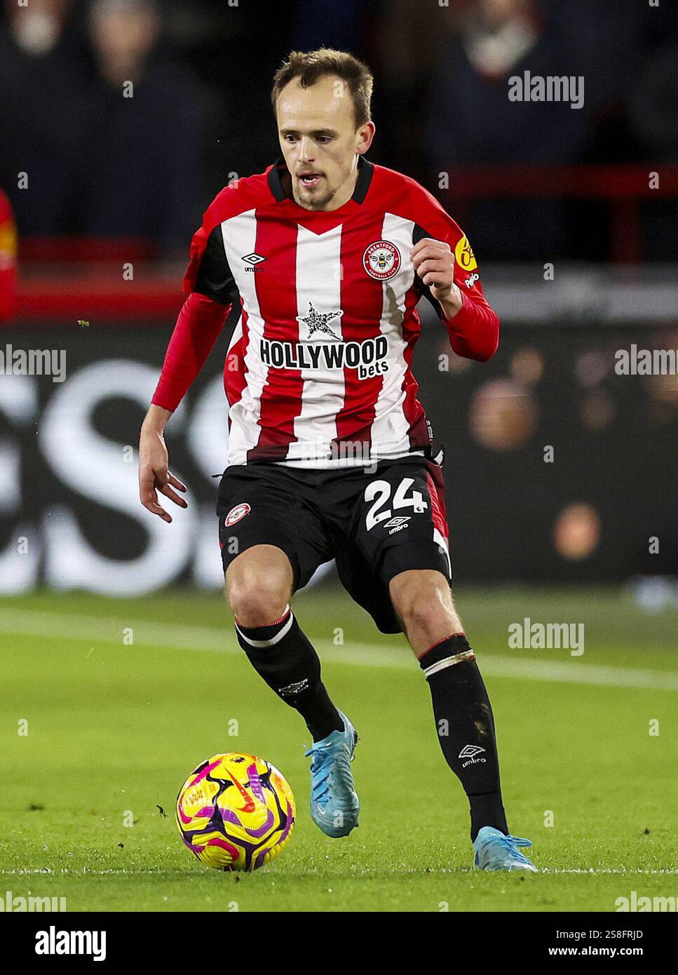 File photo dated 01/01/25 of Brentford midfielder Mikkel Damsgaard, who ...