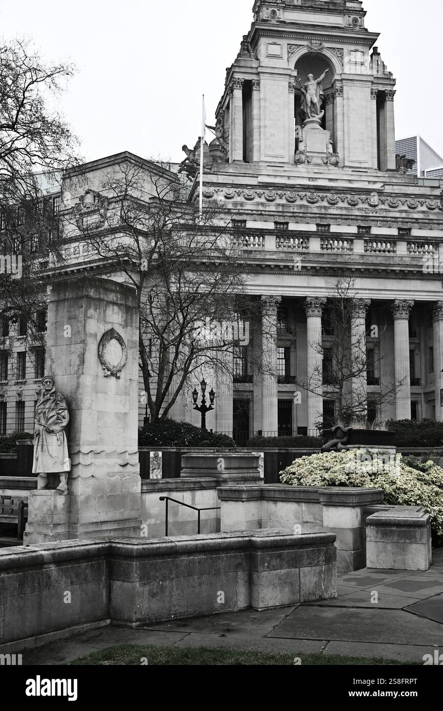 Maritime Memorial, London Stock Photo - Alamy
