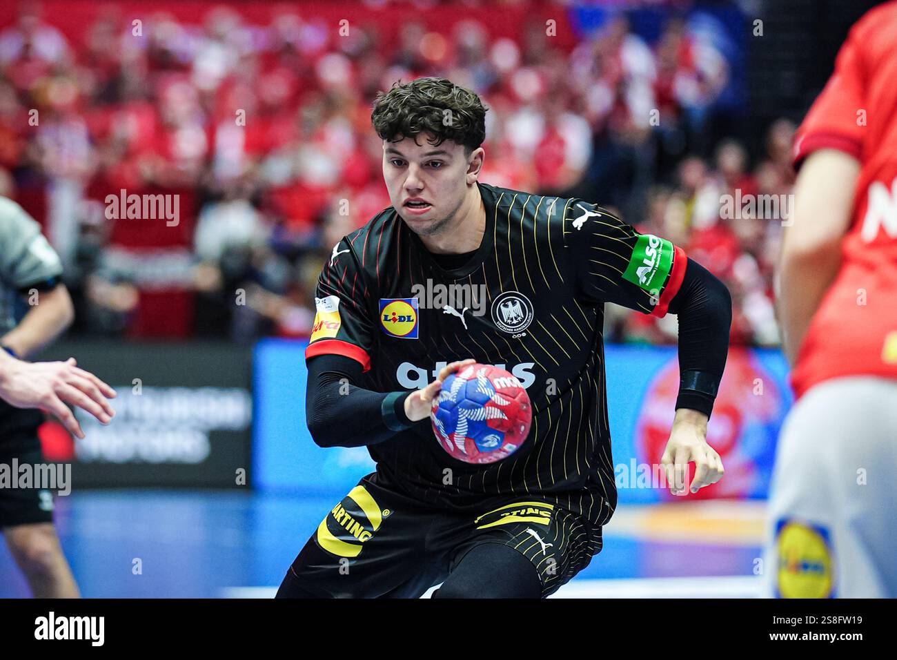Marko Grgic (Deutschland, #71) DEN, Daenemark vs. Deutschland, Handball ...