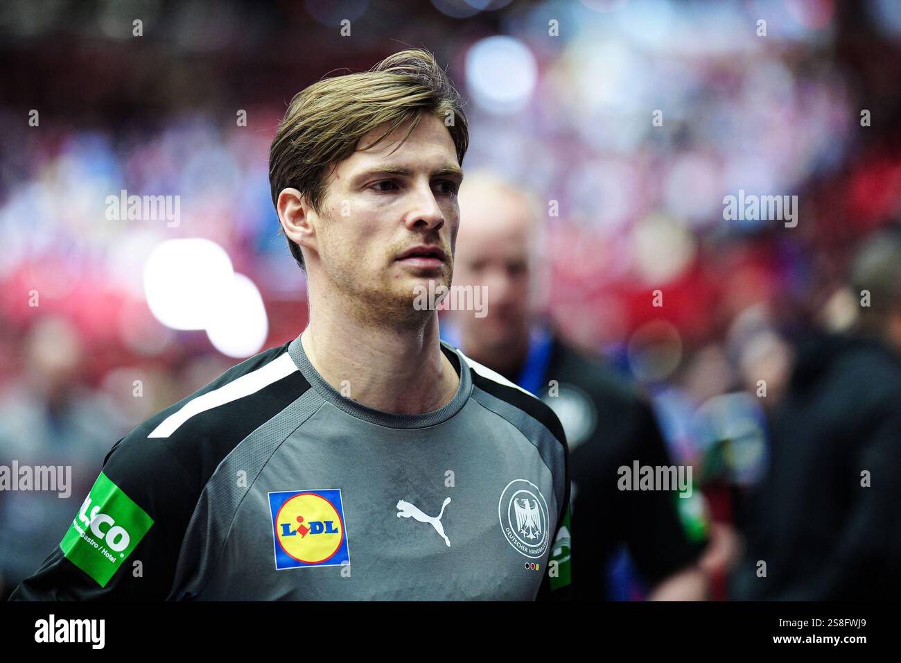 Rune Dahmke (Deutschland, #34) DEN, Daenemark vs. Deutschland, Handball ...