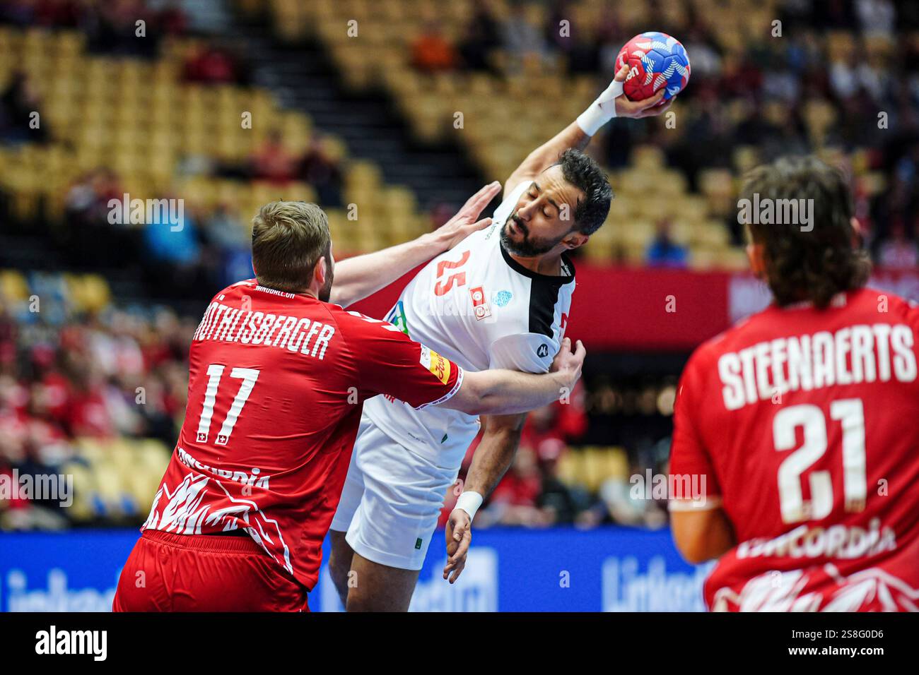 Wurf/Tor Abdelhak Ben Salah (Tunesien, #25), Samuel Roethlisberger ...