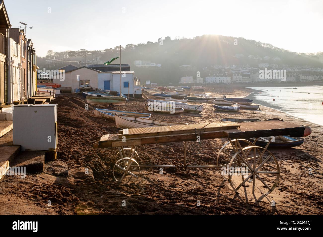 The River Teign back beach in Teignmouth, Devon Stock Photo - Alamy