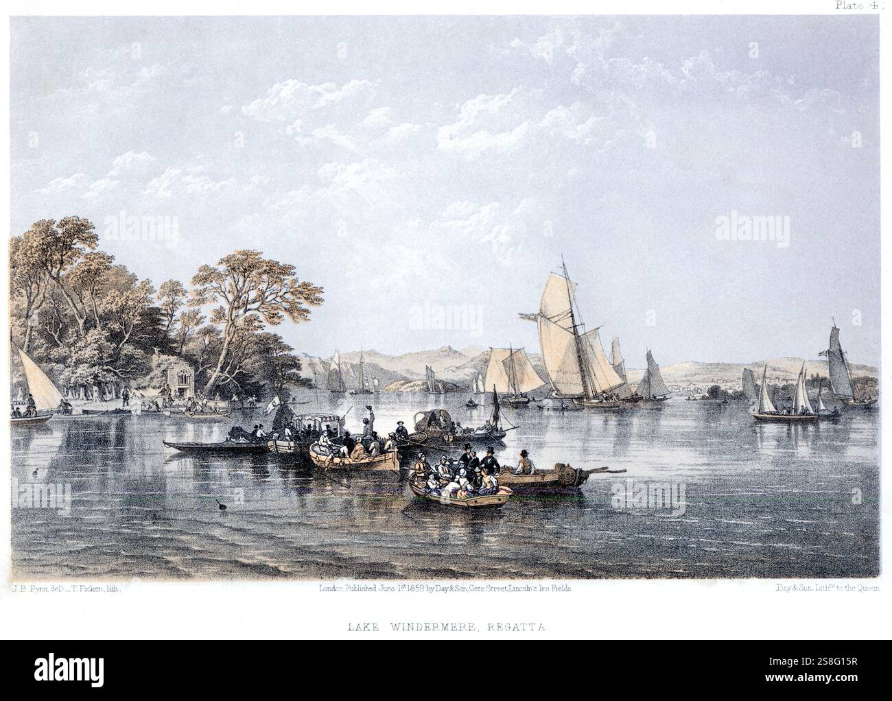 Landscape images in lake Cut Out Stock Images & Pictures - Alamy