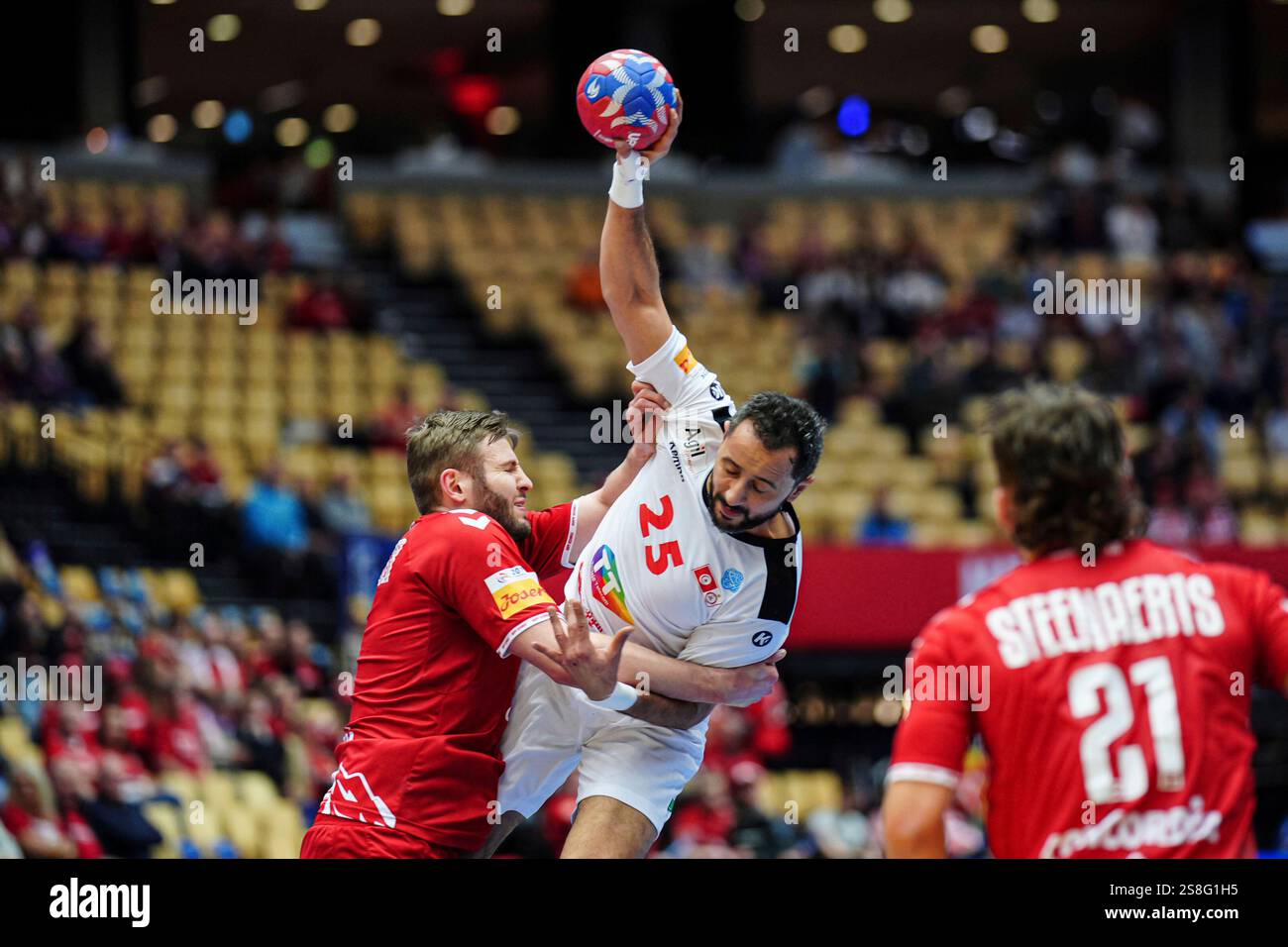 Wurf/Tor Abdelhak Ben Salah (Tunesien, #25), Samuel Roethlisberger ...
