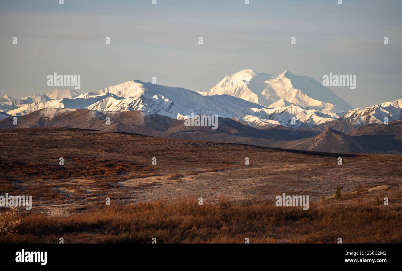 Denali (aka Mount McKinley Stock Photo - Alamy