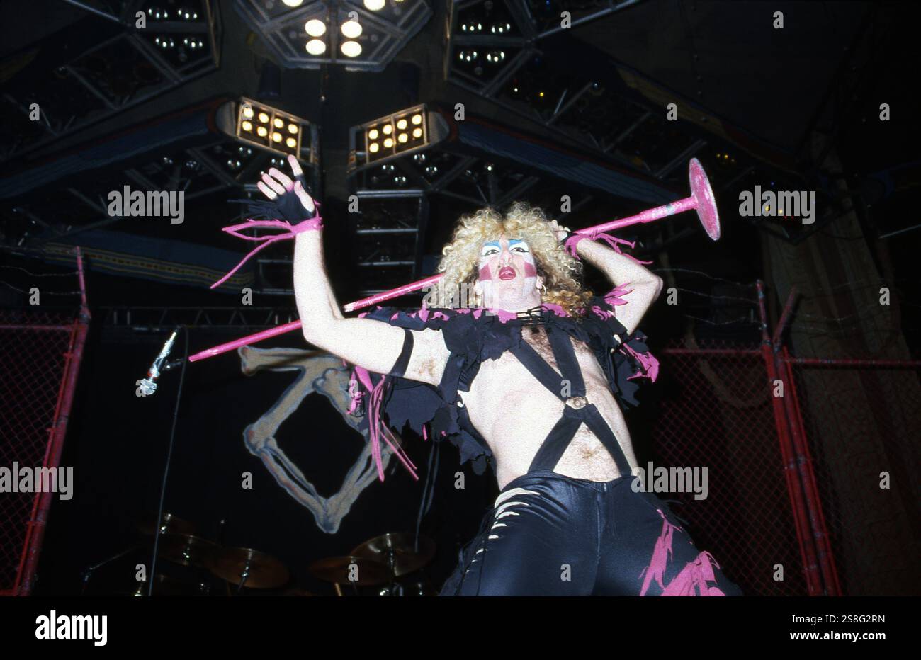 Dee Snyder of Twisted Sister performing in 1984 Credit: mpiRR ...