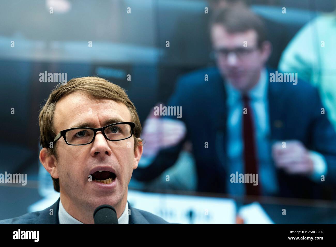 David Bier of the CATO Institute testifies before a House Committee on ...