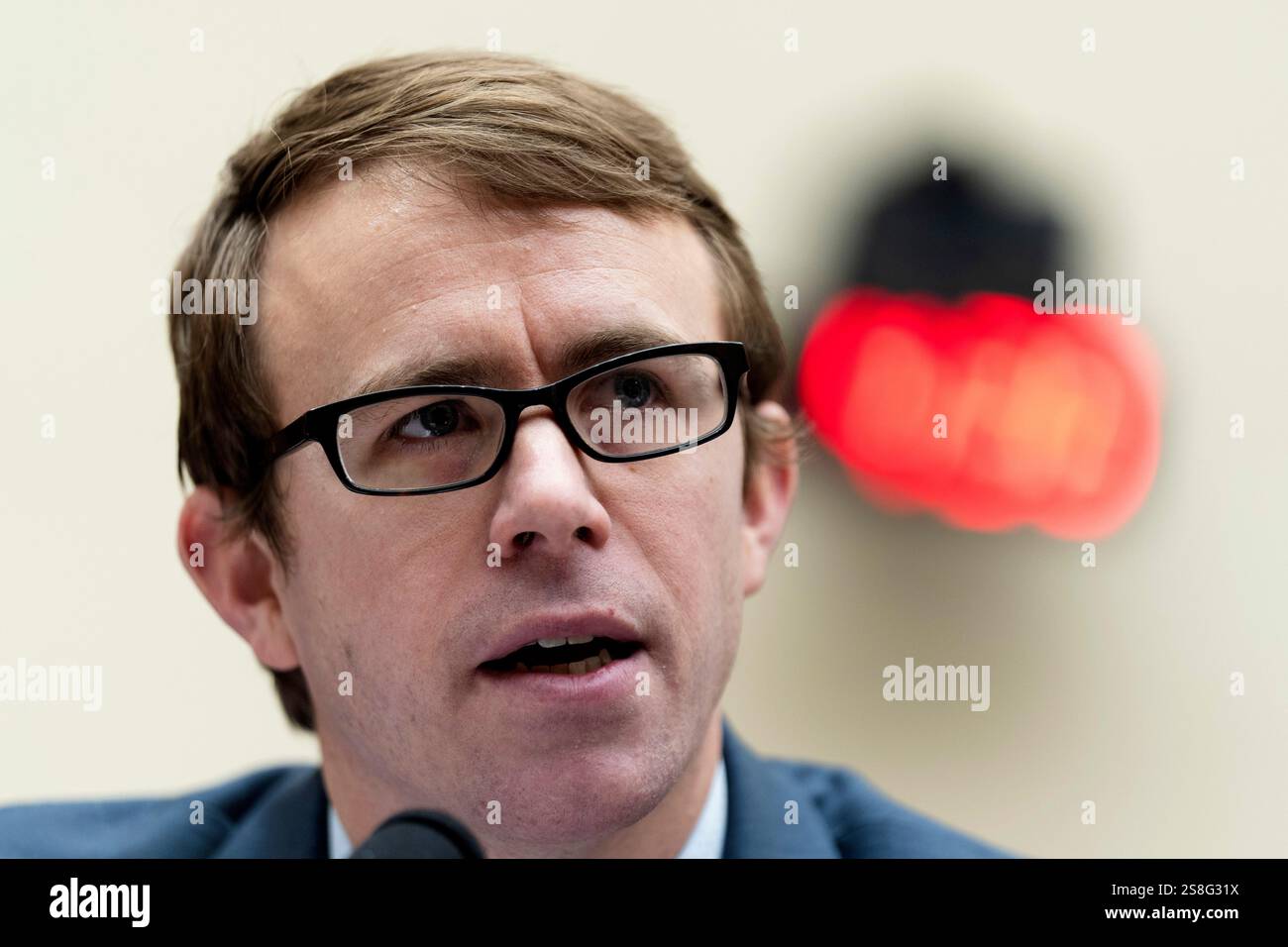 David Bier of the CATO Institute testifies before a House Committee on ...