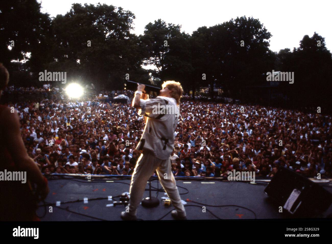 The Hooters in concert in 1984 Credit: mpiRR/ MediaPunch Stock Photo ...