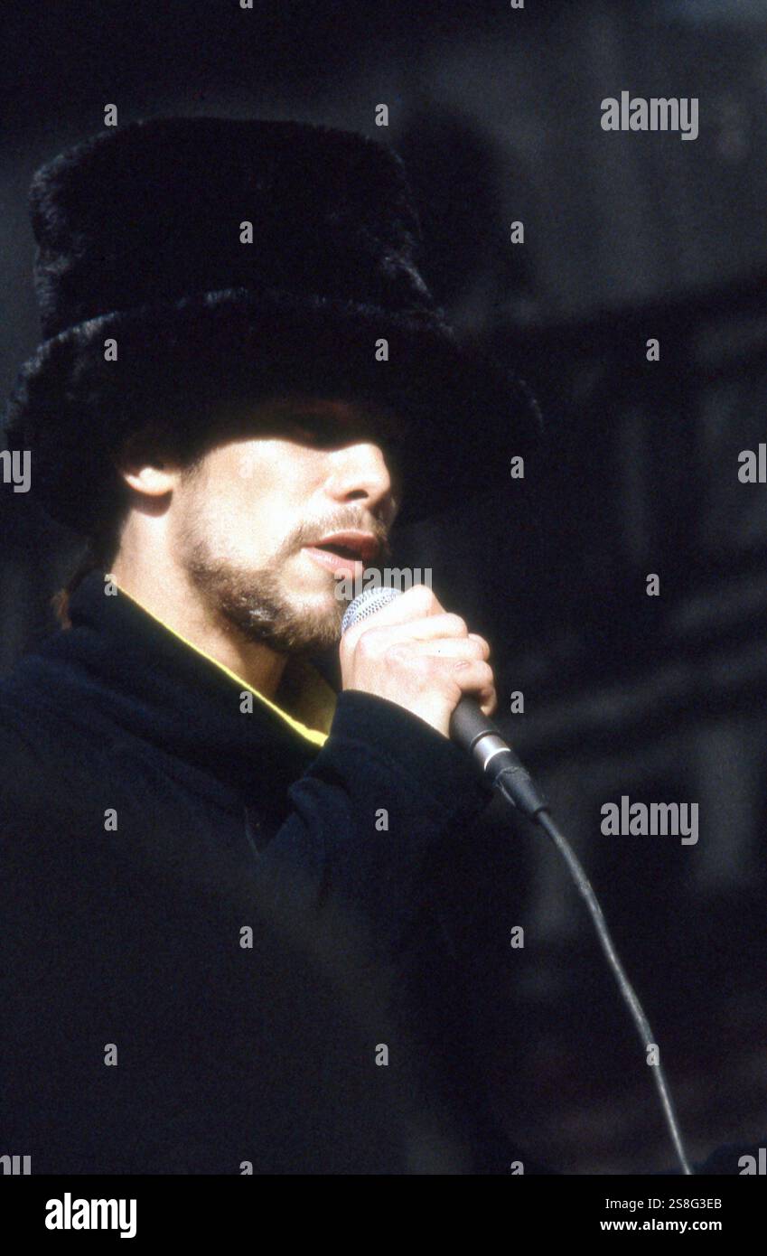 Jay Kay of Jamiroquai in concert 1990 in Philadelphia Credit: mpiRR ...
