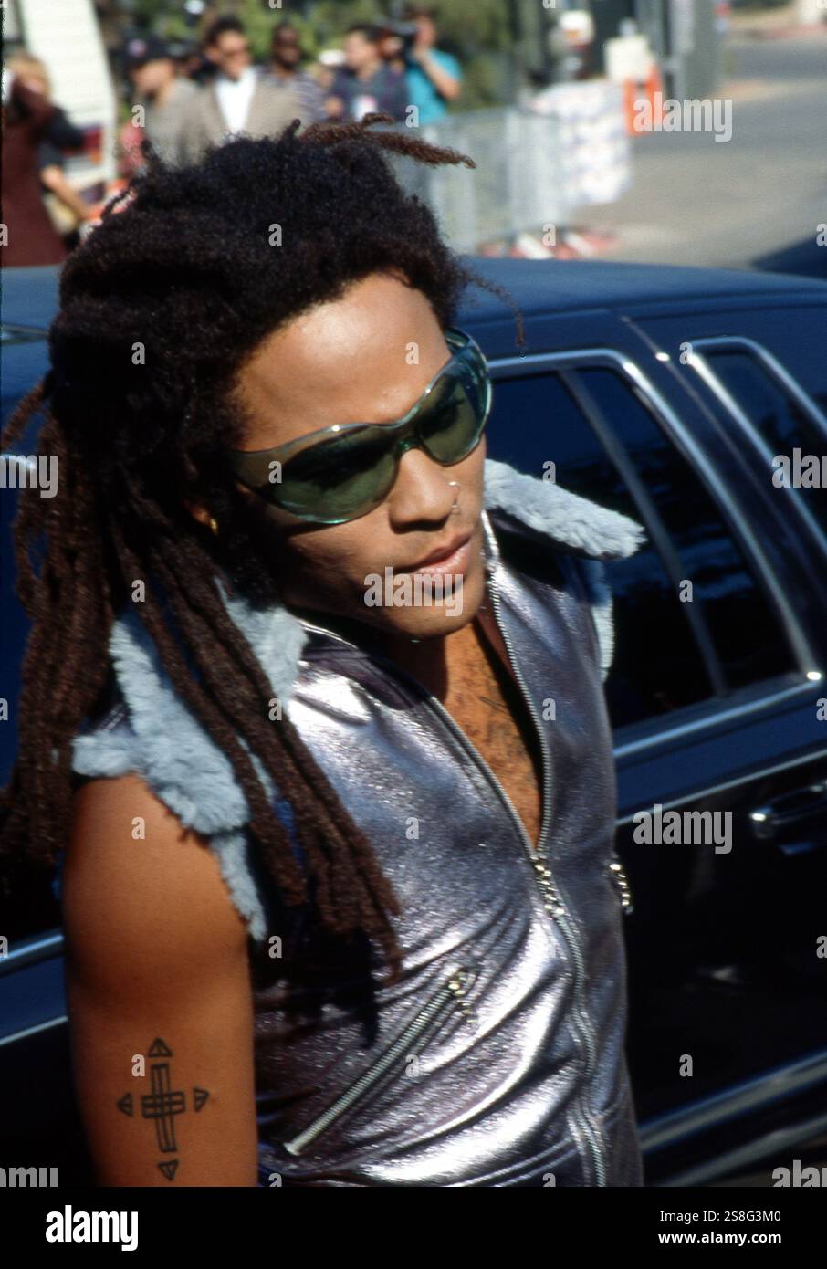 Lenny Kravitz at the MTV Video Music Awards in 1993 Credit: mpiRR ...