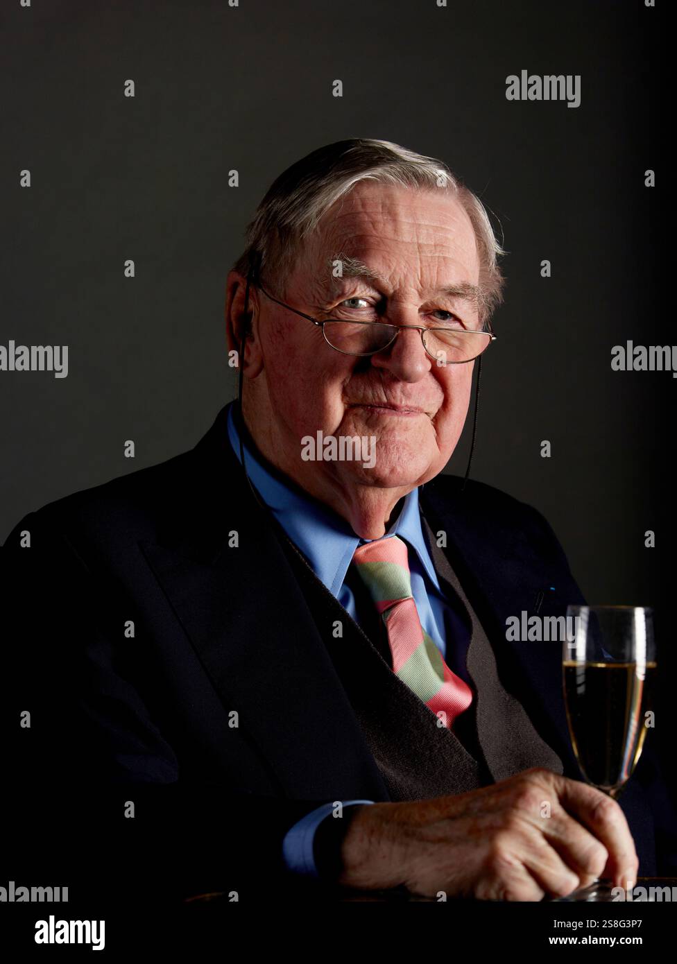 Hugh Johnson, The Oldie Literary Lunch 21/01/25 Stock Photo - Alamy