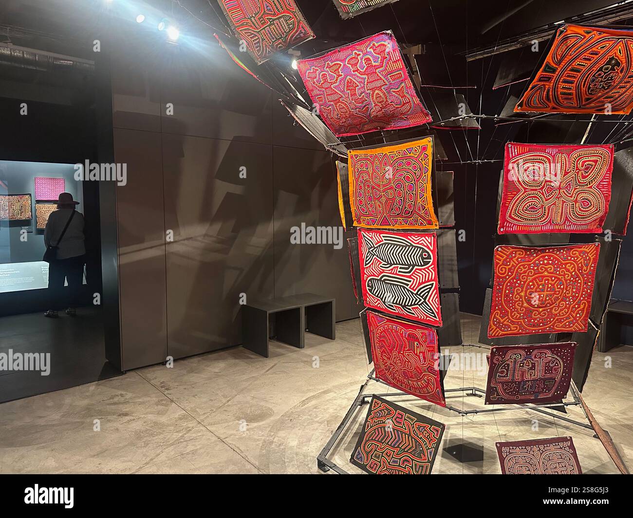 Panama City, USA. 10th Jan, 2025. The Mola Museum in Casco Antiguo ...