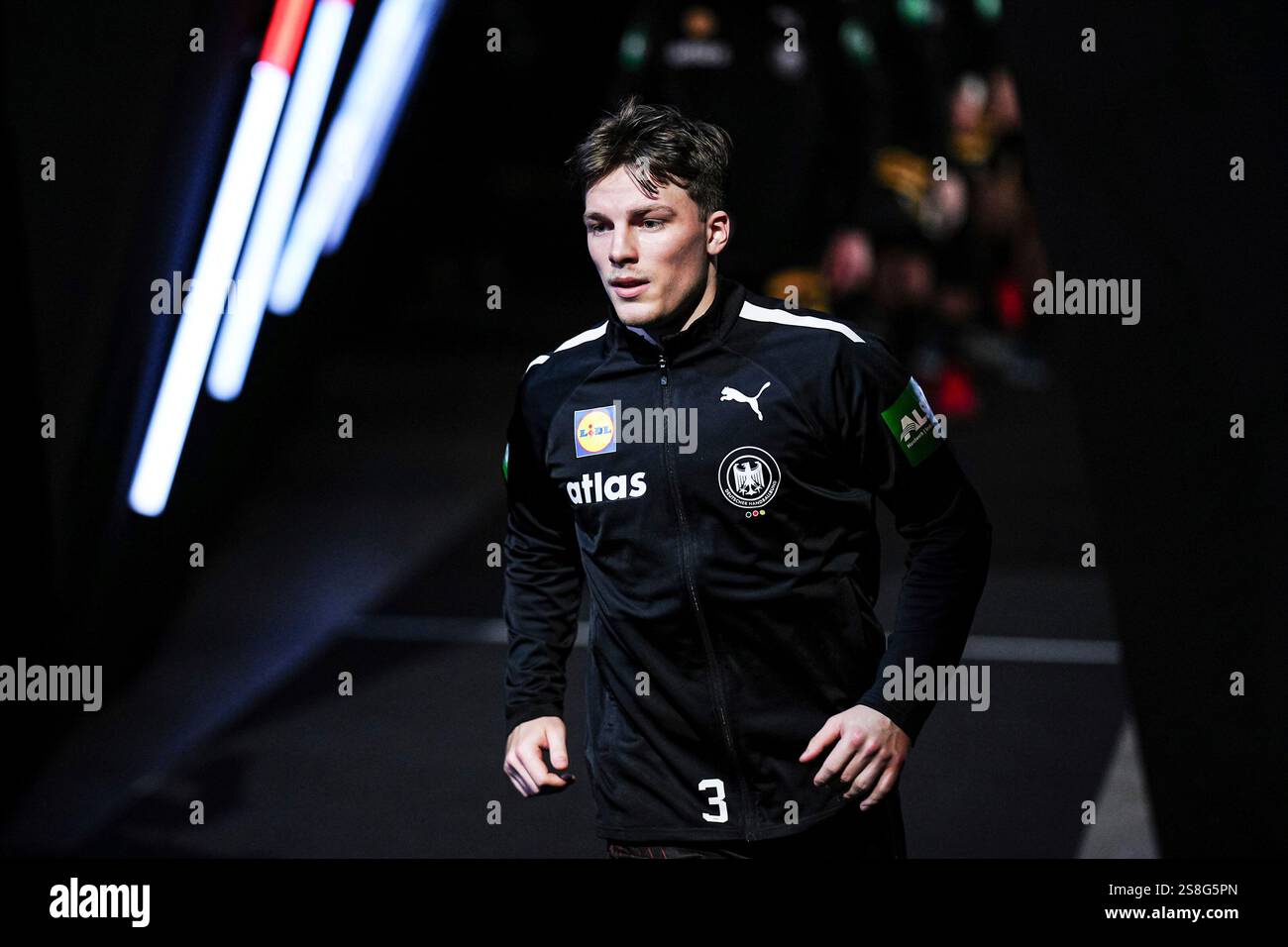 Nils Lichtlein (Deutschland, #03) DEN, Daenemark vs. Deutschland ...