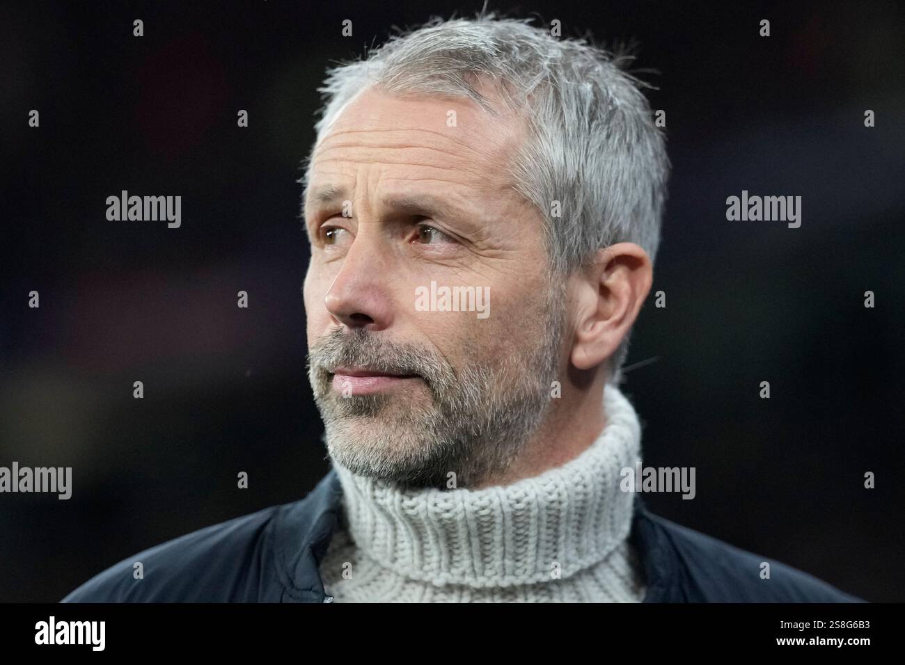 Leipzig's head coach Marco Rose waits for the start of the Champions ...