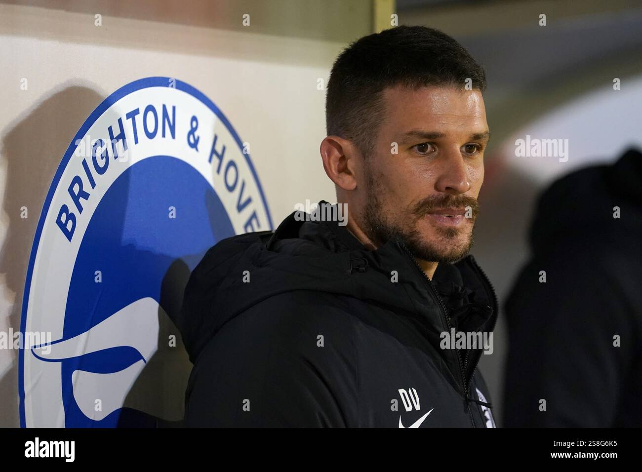 Brighton and Hove Albion manager Dario Vidosic before the Subway Women ...