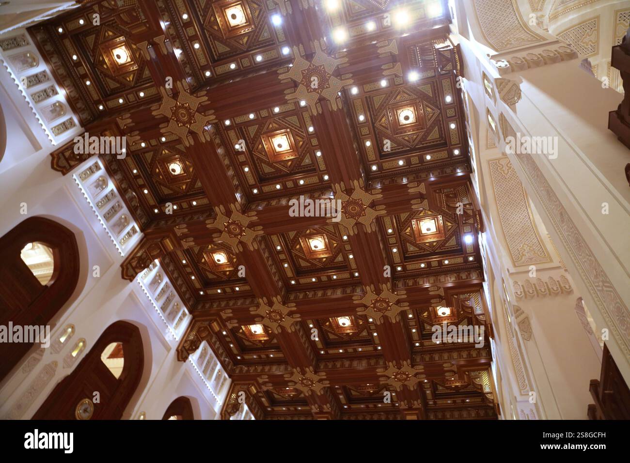 Interior Architecture Ceiling above the lobby in the Royal Opera House ...