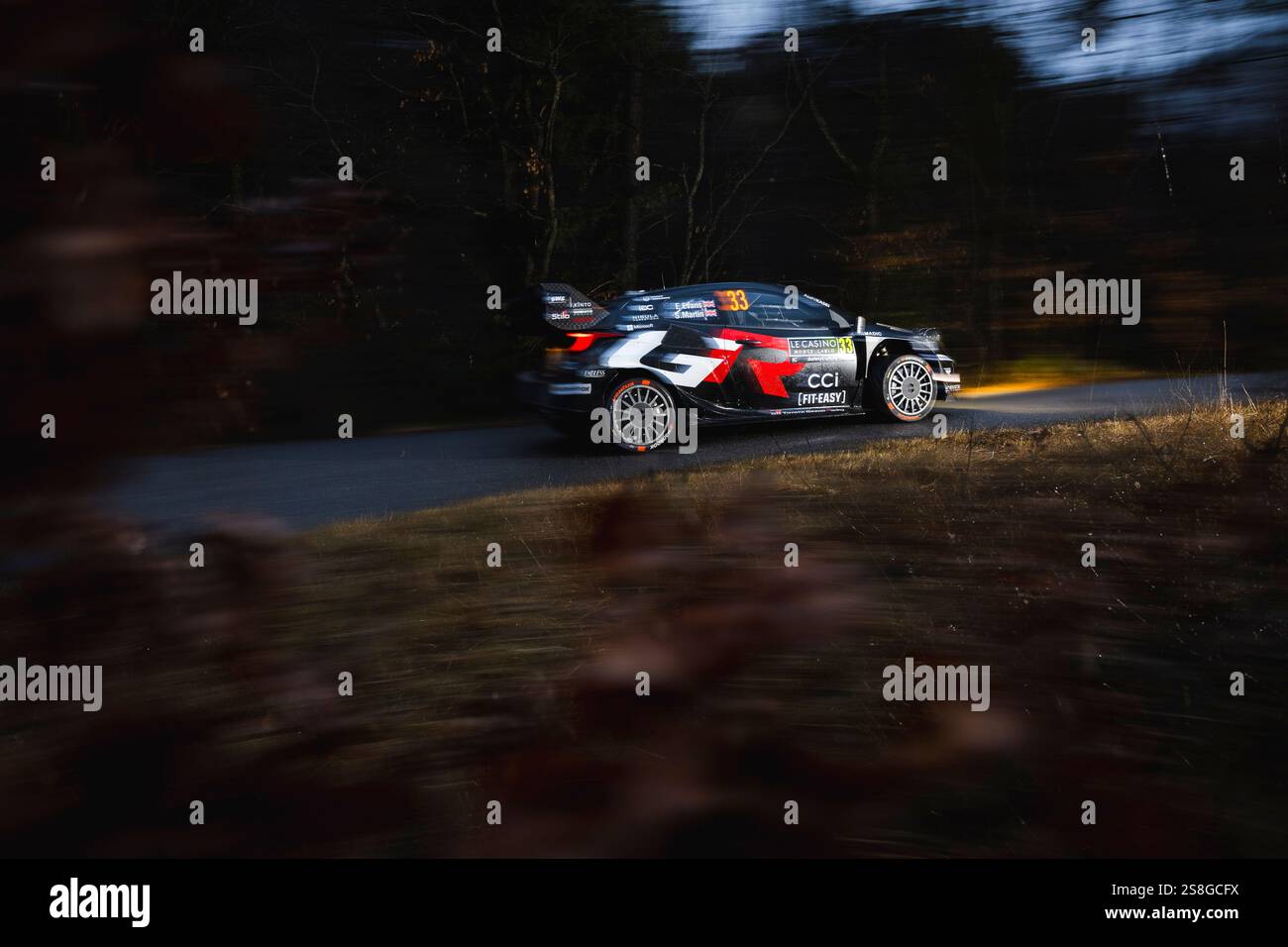 Gap, France. 20th Nov, 2024. 33 Elfyn EVANS, Scott MARTIN, Toyota GR ...