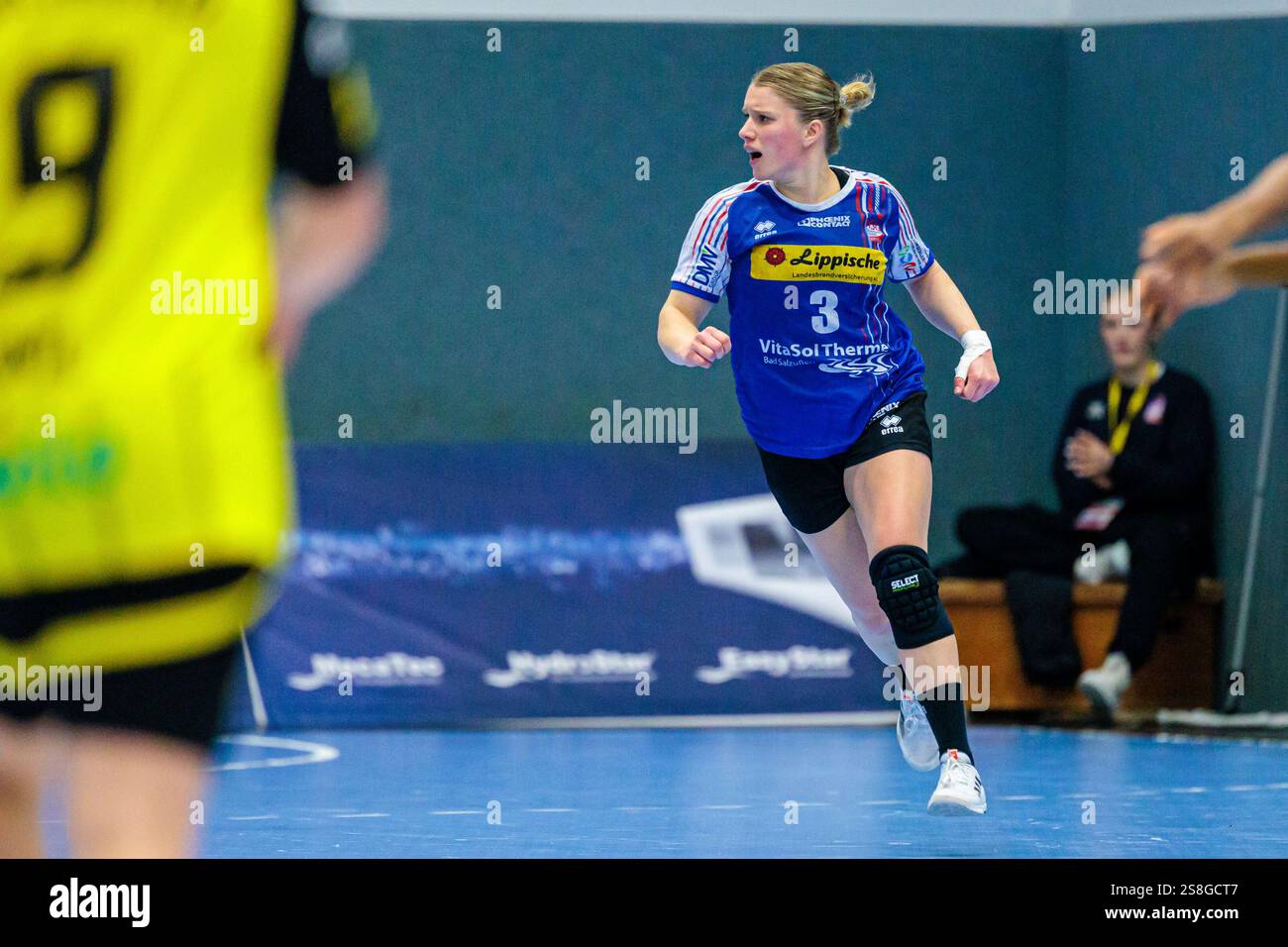 Blomberg, Deutschland. 22nd Jan, 2025. Laura Rueffieux (HSG Blomberg ...