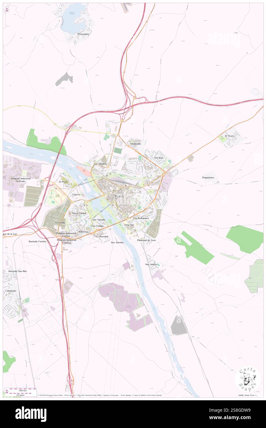 Hispania Lusitania, Provincia de Badajoz, ES, Spain, Extremadura, N 38 ...
