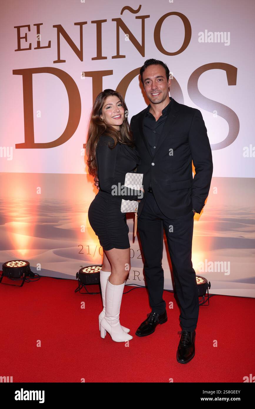 Mexico City, Mexico. 21st Jan, 2025. Sabrina Rubio and Gonzalo Garcia ...