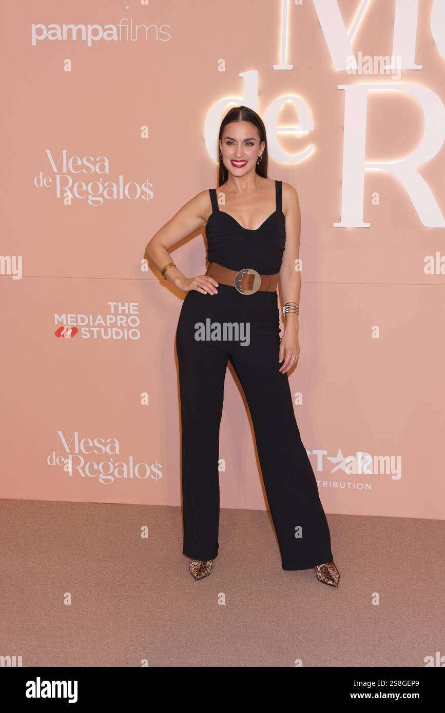 Mexico City, Mexico. 14th Jan, 2025. Lorena Bargallo attends the red ...