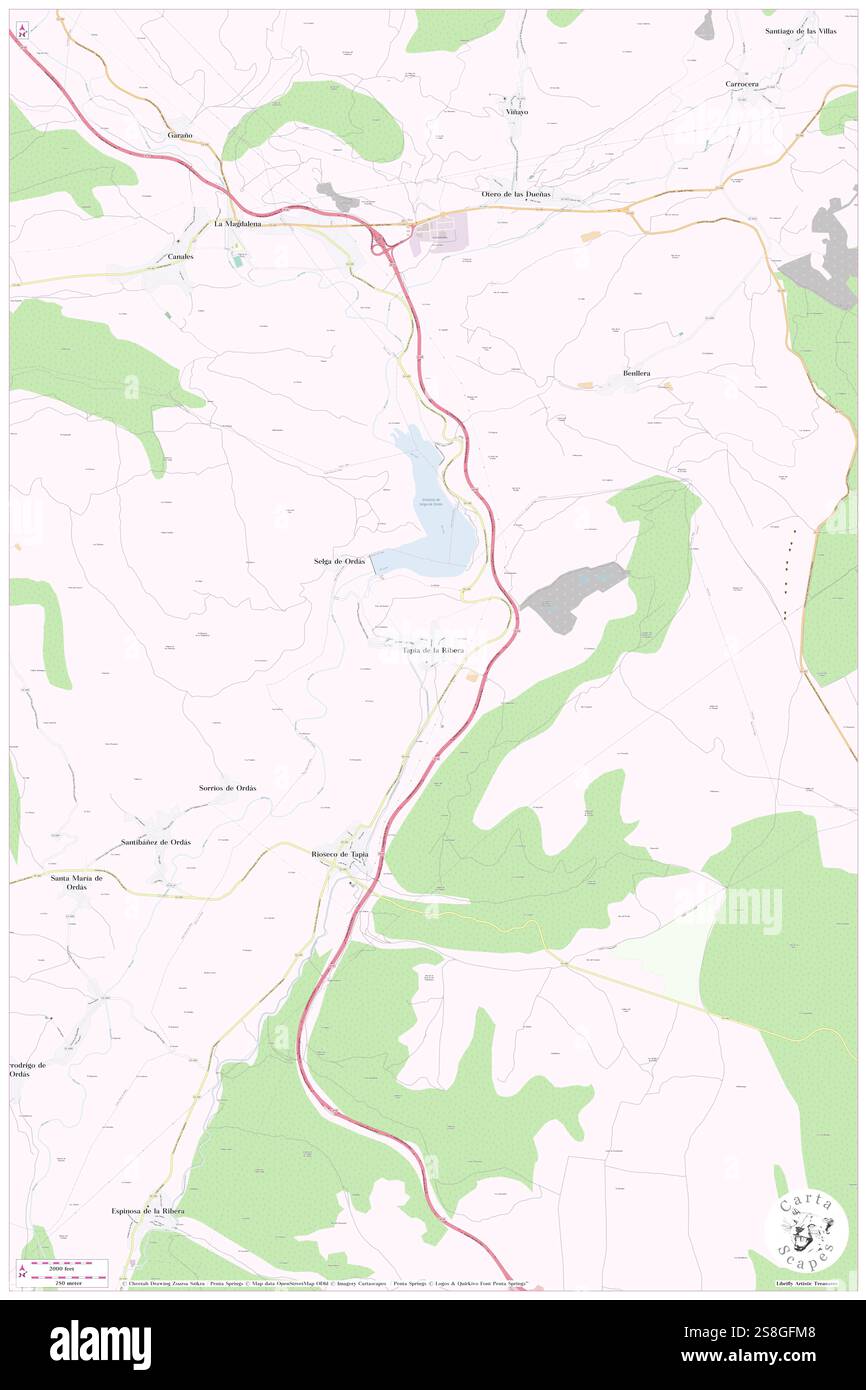 Tapia de la Ribera, Provincia de León, ES, Spain, Castille and León, N ...