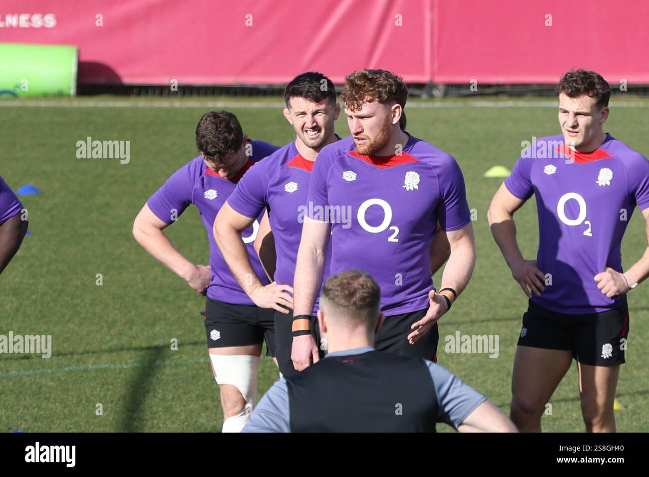 Girona, Spain, 22nd January 2025 - England men's Rugby squad winter ...