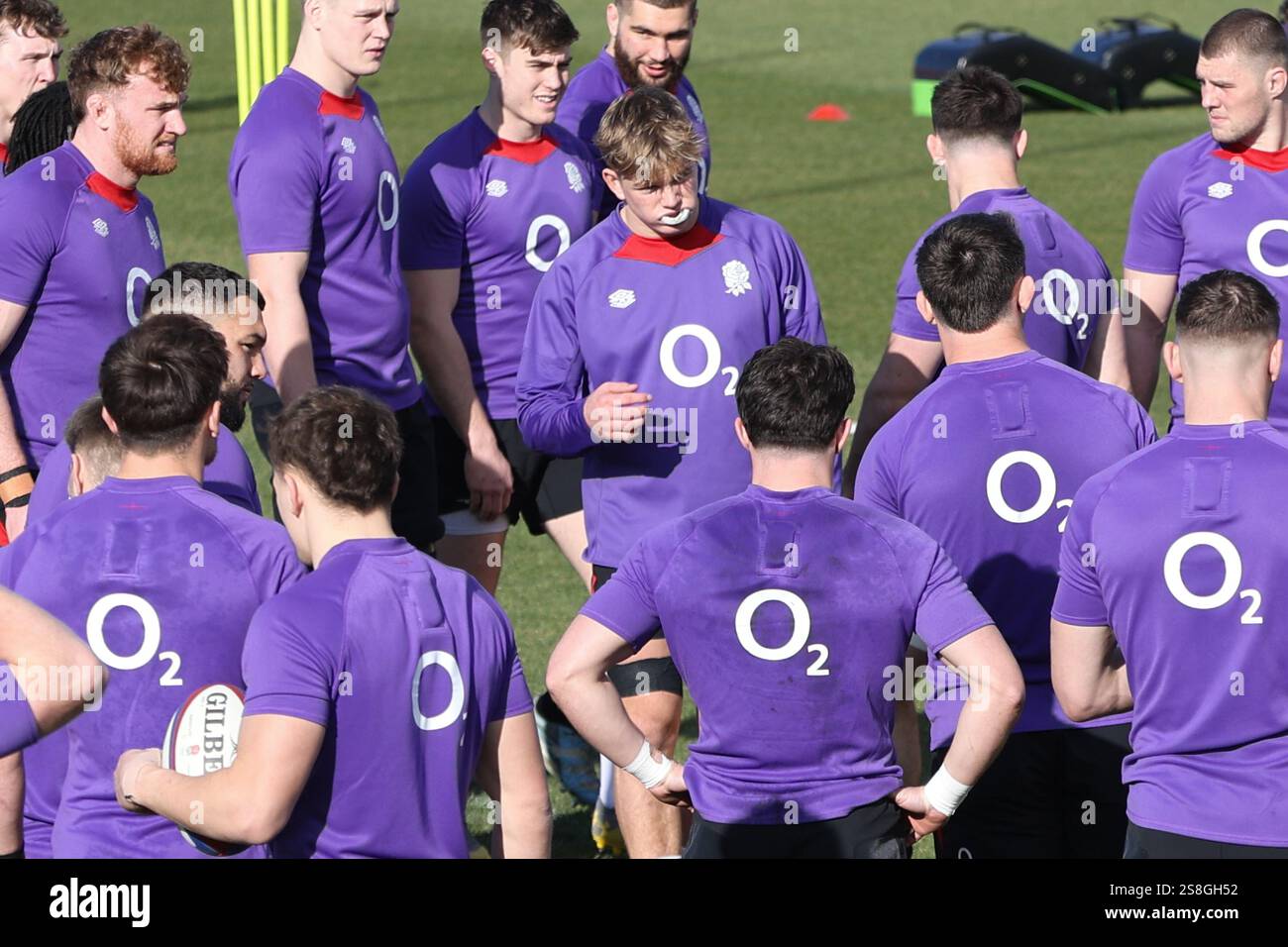 Girona, Spain, 22nd January 2025 - England men's Rugby squad winter ...