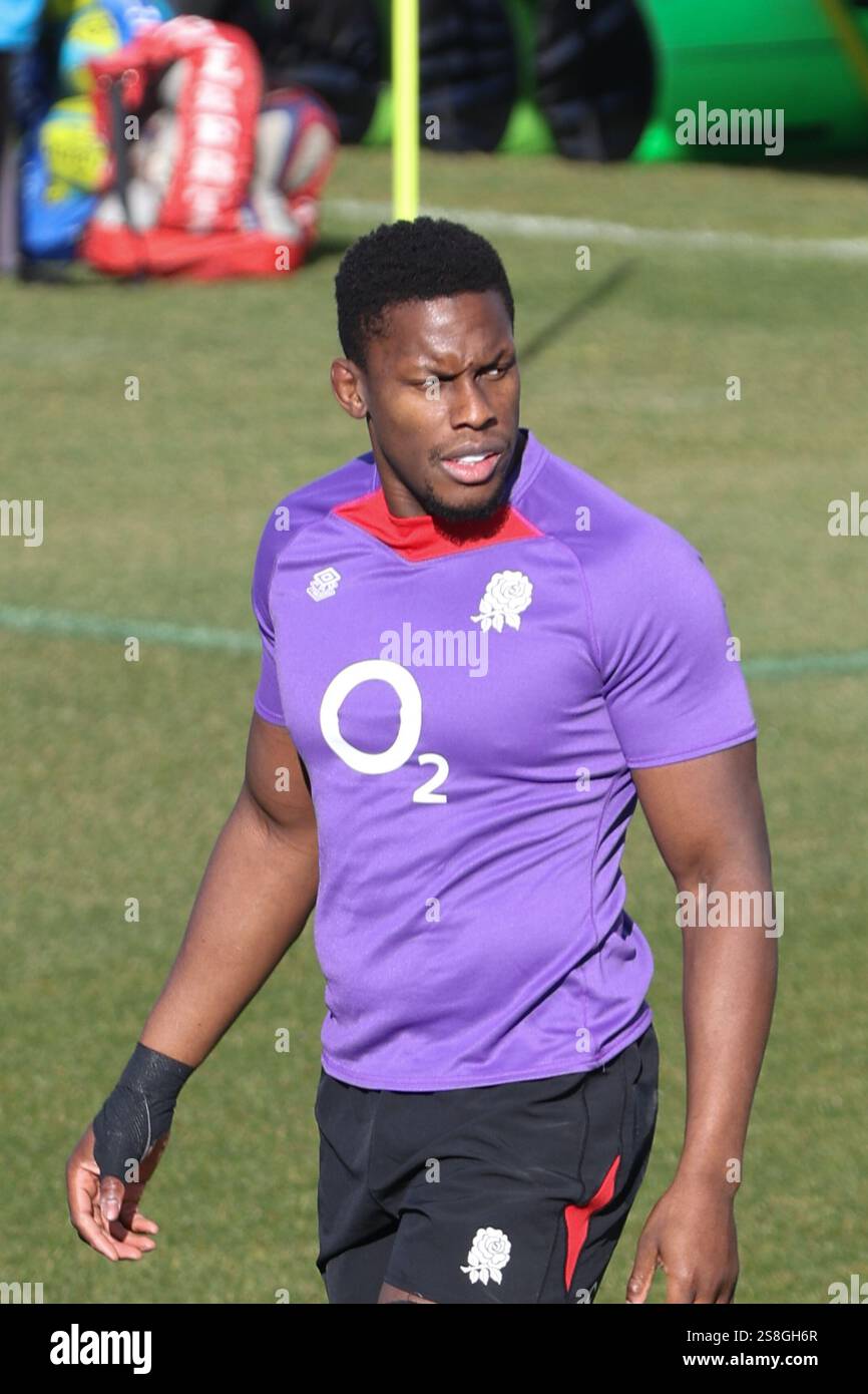 Girona, Spain, 22nd January 2025 - Maro Itoje, New England captain ...