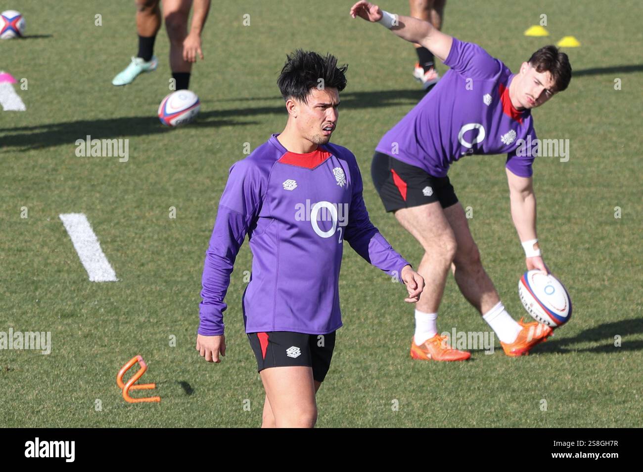 Girona, Spain, 22nd January 2025 - Marcus Smith at England men's Rugby ...