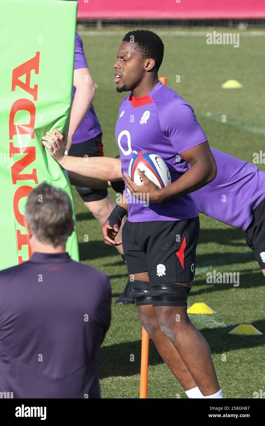 Girona, Spain, 22nd January 2025 - Maro Itoje, New England captain ...
