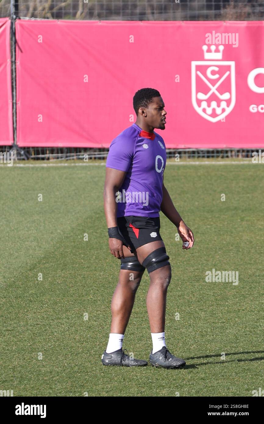 Girona, Spain, 22nd January 2025 - Maro Itoje, New England captain ...