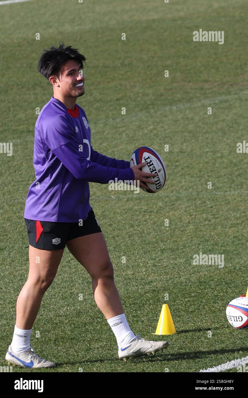Girona, Spain, 22nd January 2025 - Marcus Smith at England men's Rugby ...